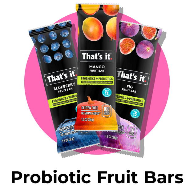 Probiotic Fruit Bars | That’s it. Nutrition