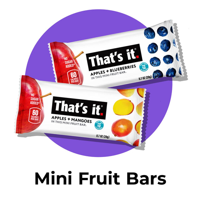 Mini Fruit Bars | That’s it. Nutrition